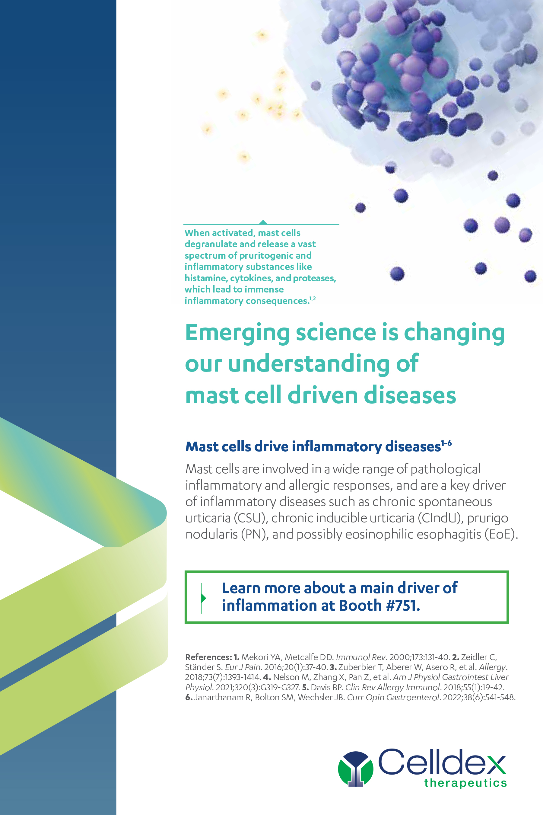 Celldex is pioneering innovation in mast cell science | AAD